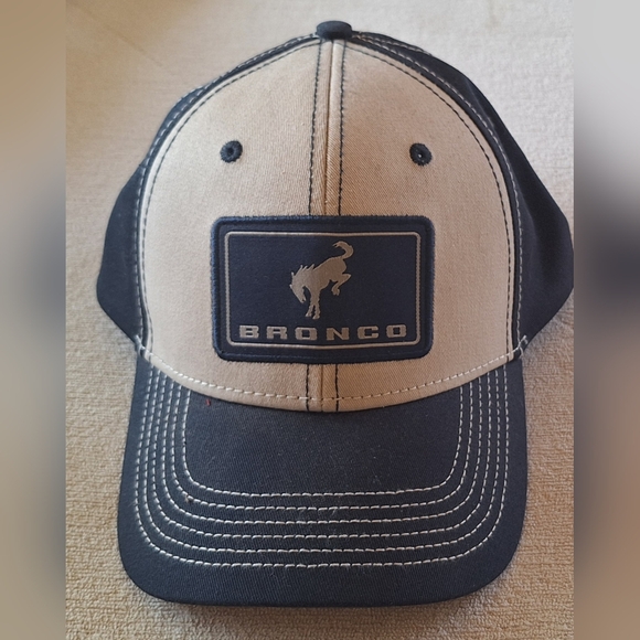 H3 Sports | Accessories | Officially Licensed Mens Ford Bronco Hat Navy ...